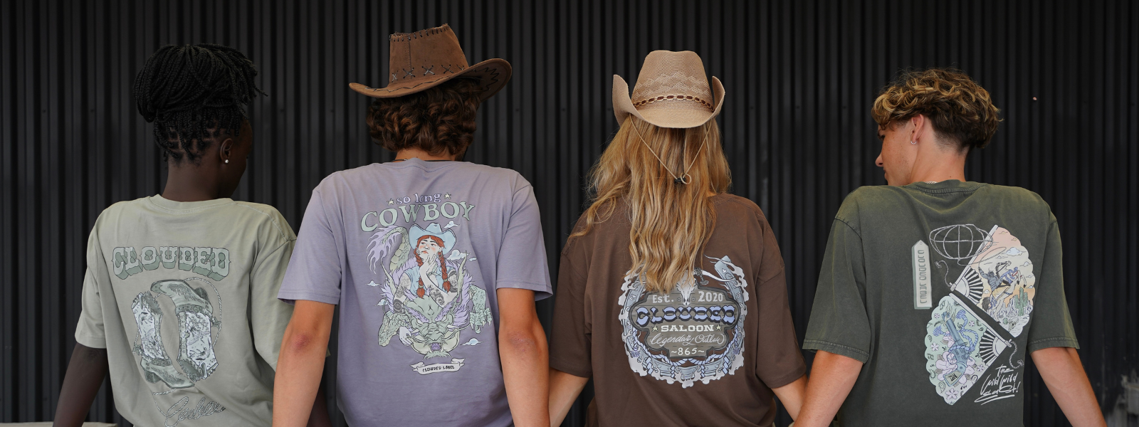 Clouded Label - sustainable unisex graphic tees, hoodies and tote bags