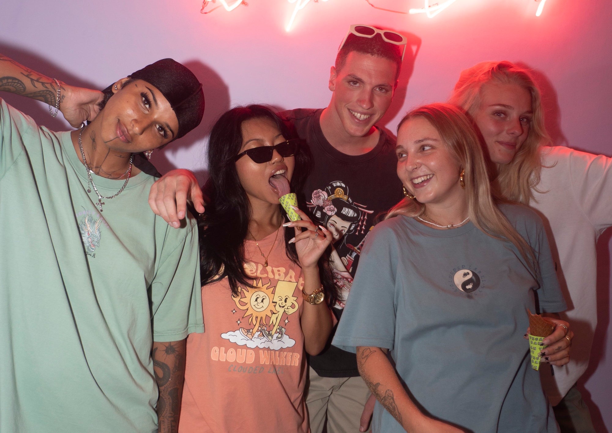 Clouded Label - sustainable unisex graphic tees, hoodies and tote bags